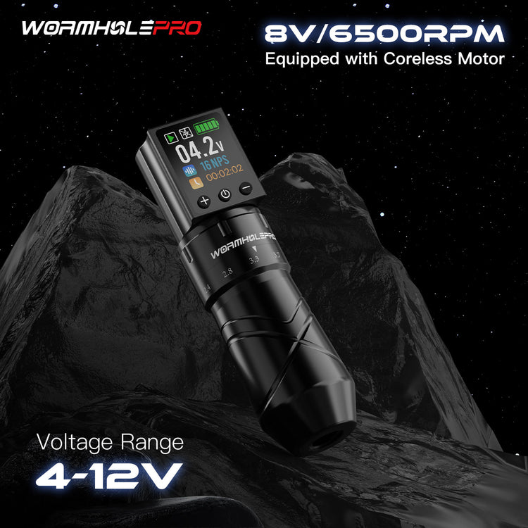 Long-Lasting Tattoo Machines | WormholePro Auriga – WormholeTattoo
