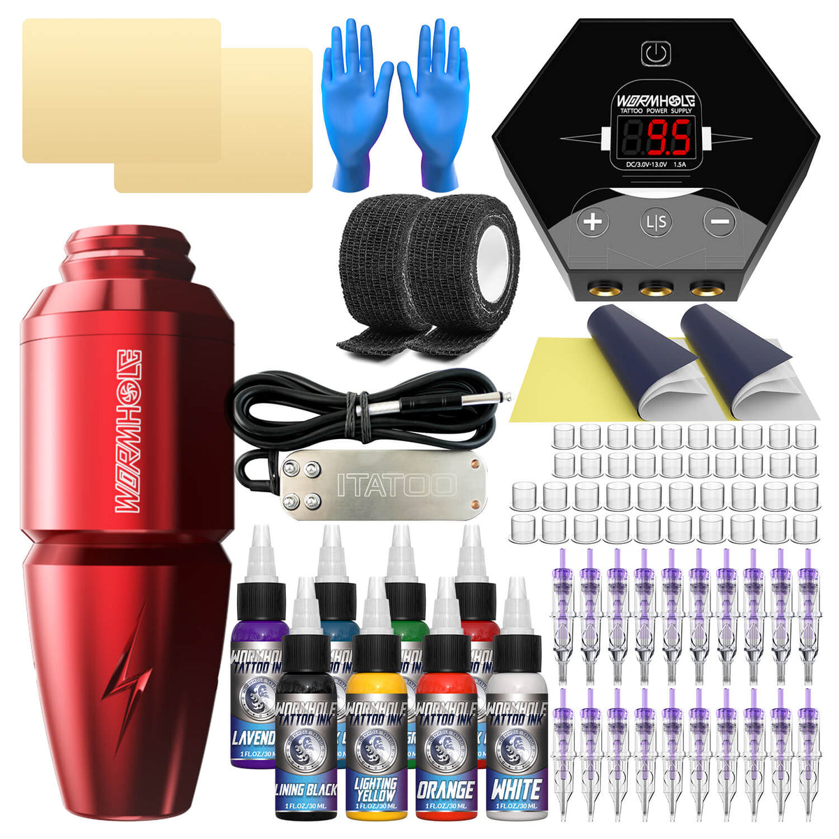 Wormhole Tattoo丨Tattoo Kits, Tattoo Guns, Tattoo Kit For Beginners